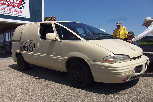 LeMons Detroit Inspections: Rear-Drive Golf, GM Dustbuster Minivan, and ...