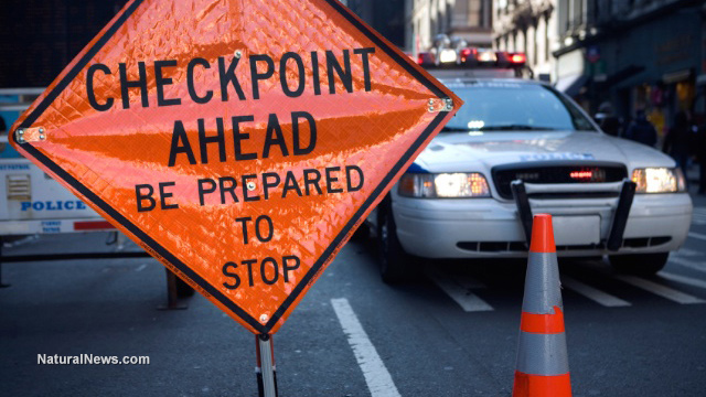 Checkpoint-Ahead-Sign-Roadblock-Police | King World News